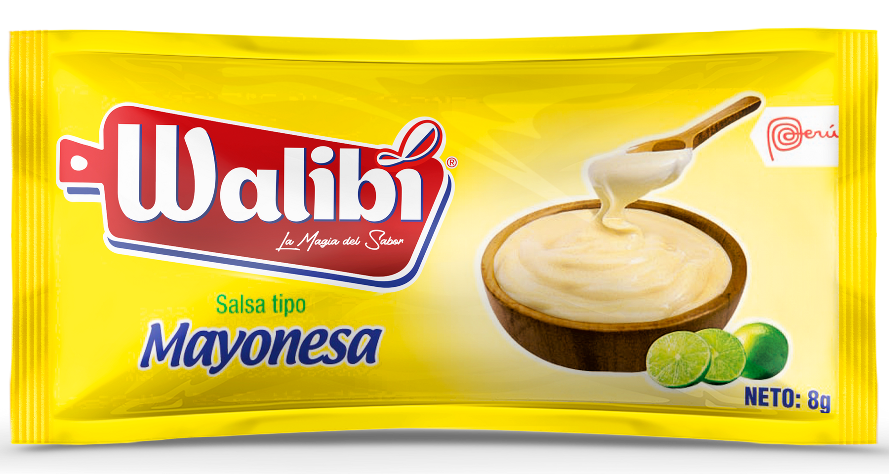 Mayonesa Premium Walibi Sachet 8 gr caja 250 UND – ALIMENTOS DE ...